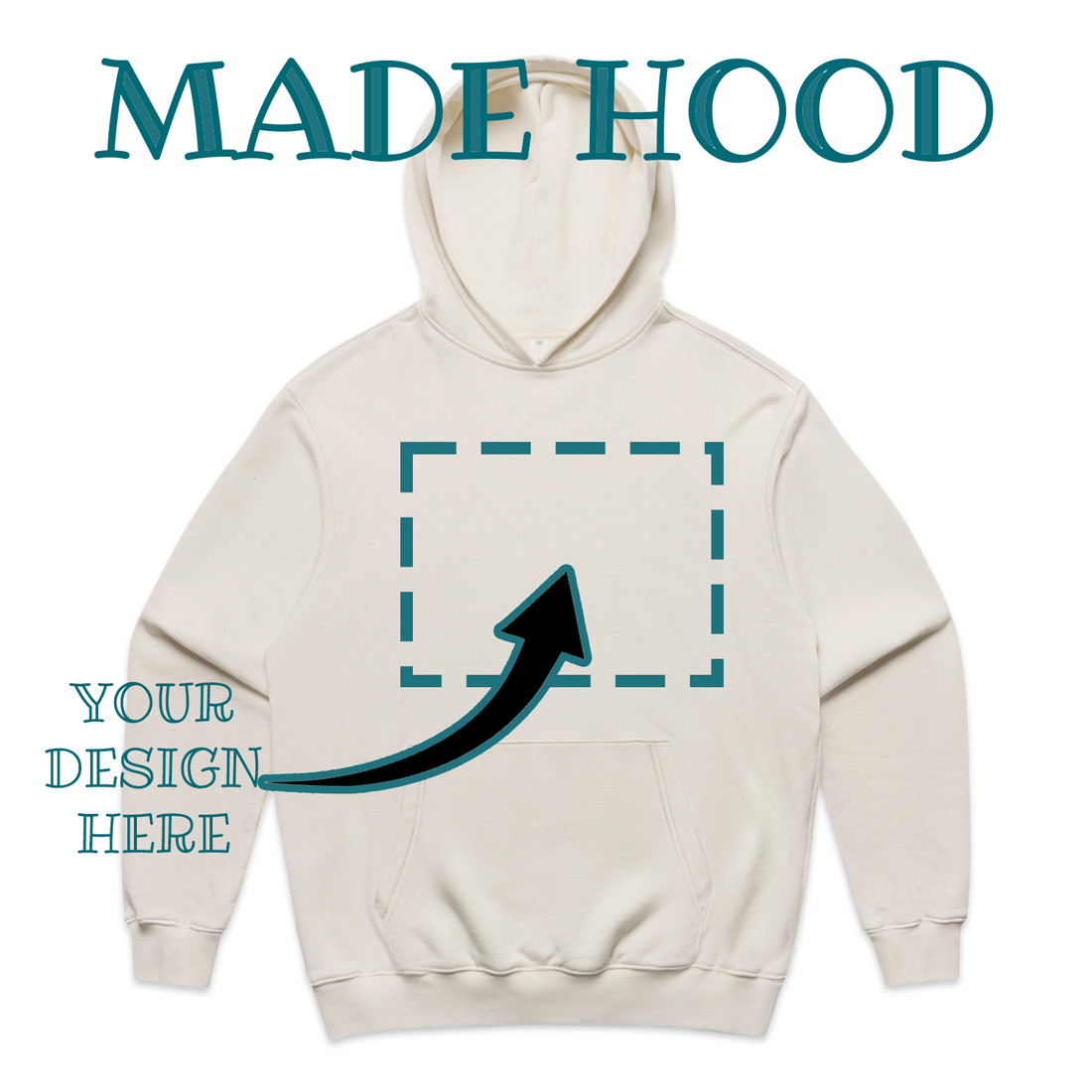 Custom Made Hoodie – Print My Apparel